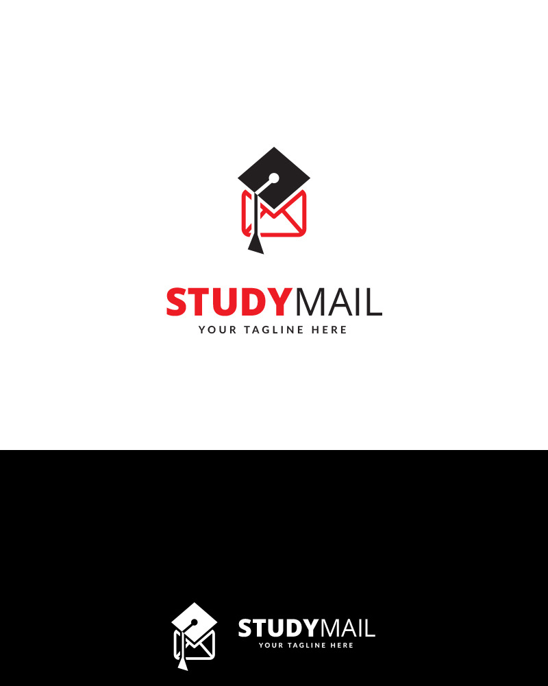 Study Mail Logo Template #70266 - TemplateMonster