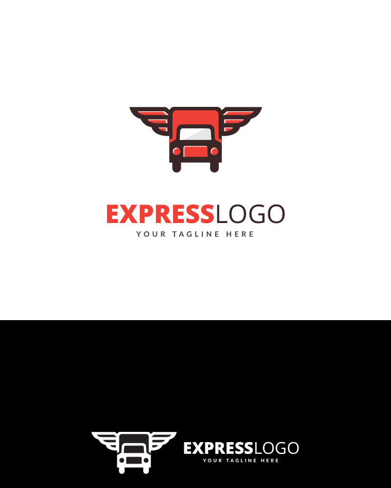 Express Logo Template #70328 - TemplateMonster