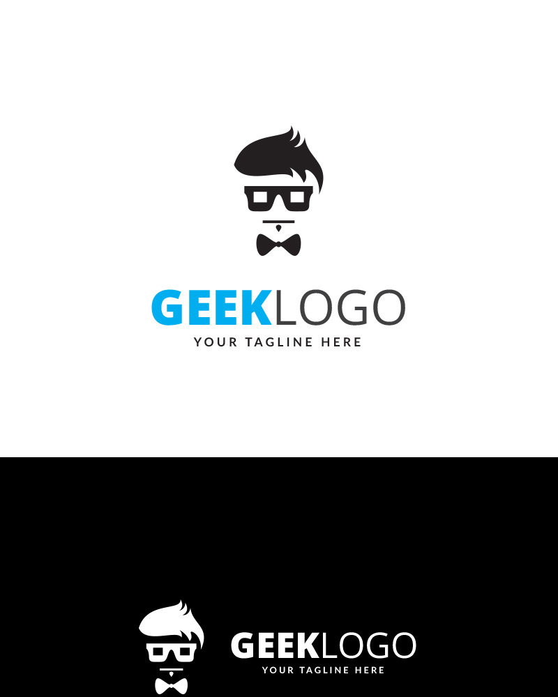 Geek Design Logo Template #70367 - TemplateMonster
