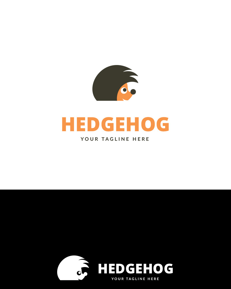 Hedgehog Design Logo Template #70356 - TemplateMonster