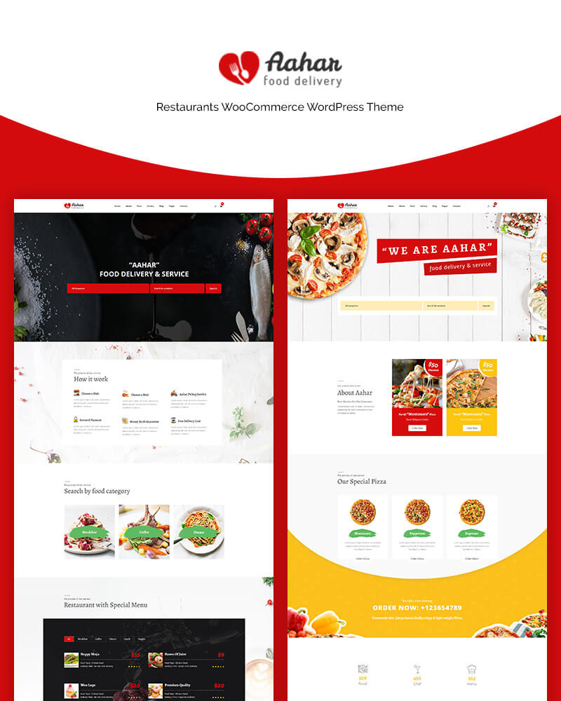 Aahar - Restaurants WooCommerce Theme - TemplateMonster