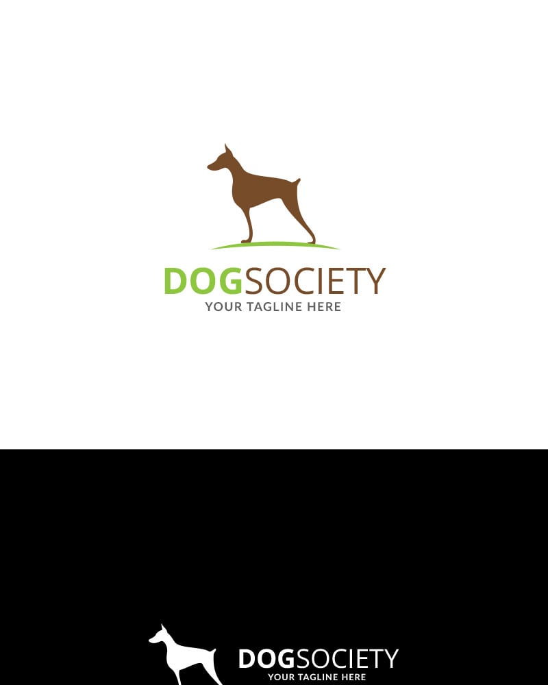 Dog Society Logo Template #71114 - TemplateMonster