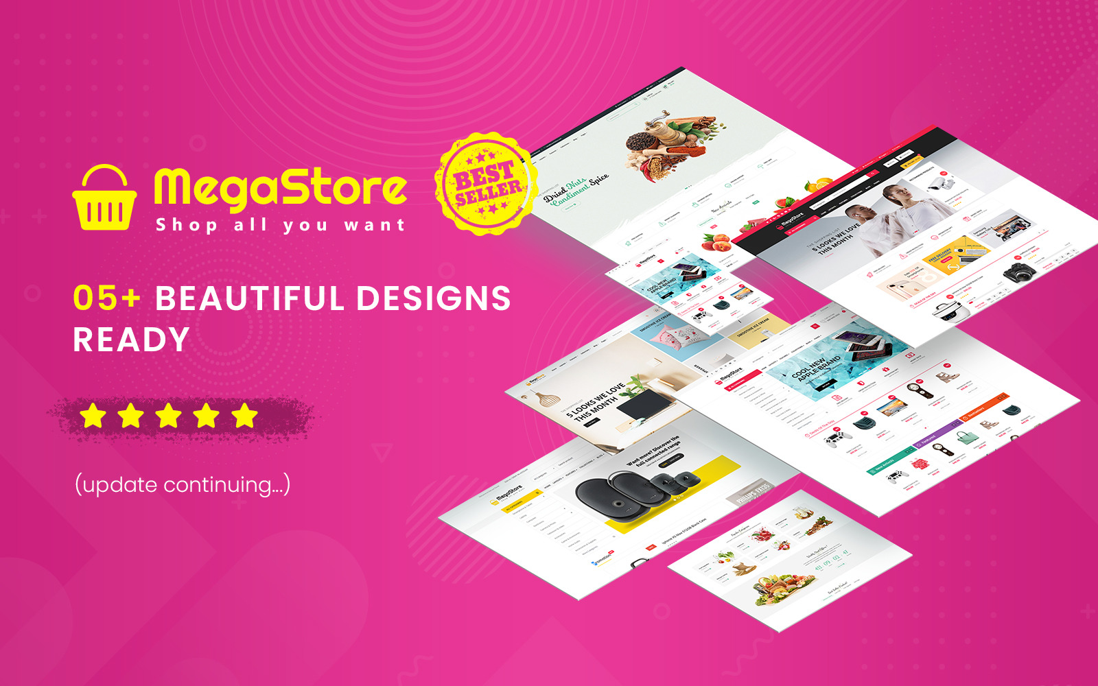 MegaStore - Multipurpose OpenCart 3 Theme - TemplateMonster