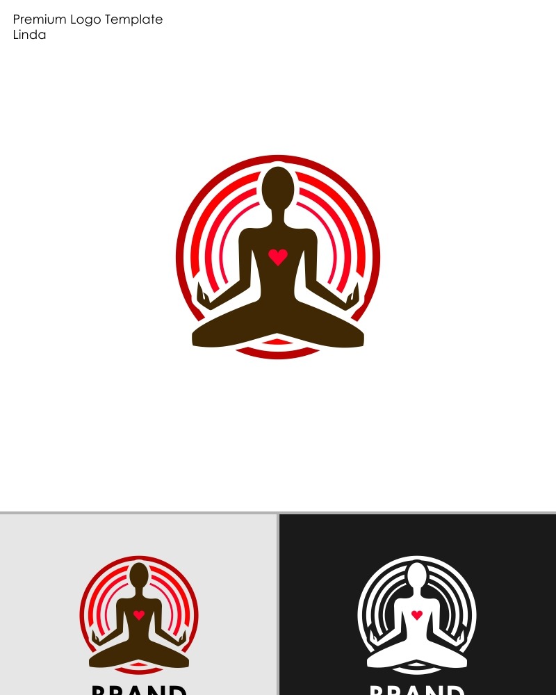 Meditation Logo Template #71281 - TemplateMonster