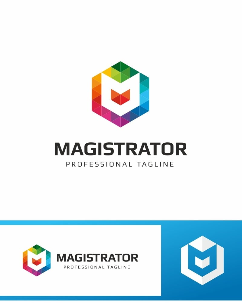 Modèle de logo de magistrat #71391 - TemplateMonster