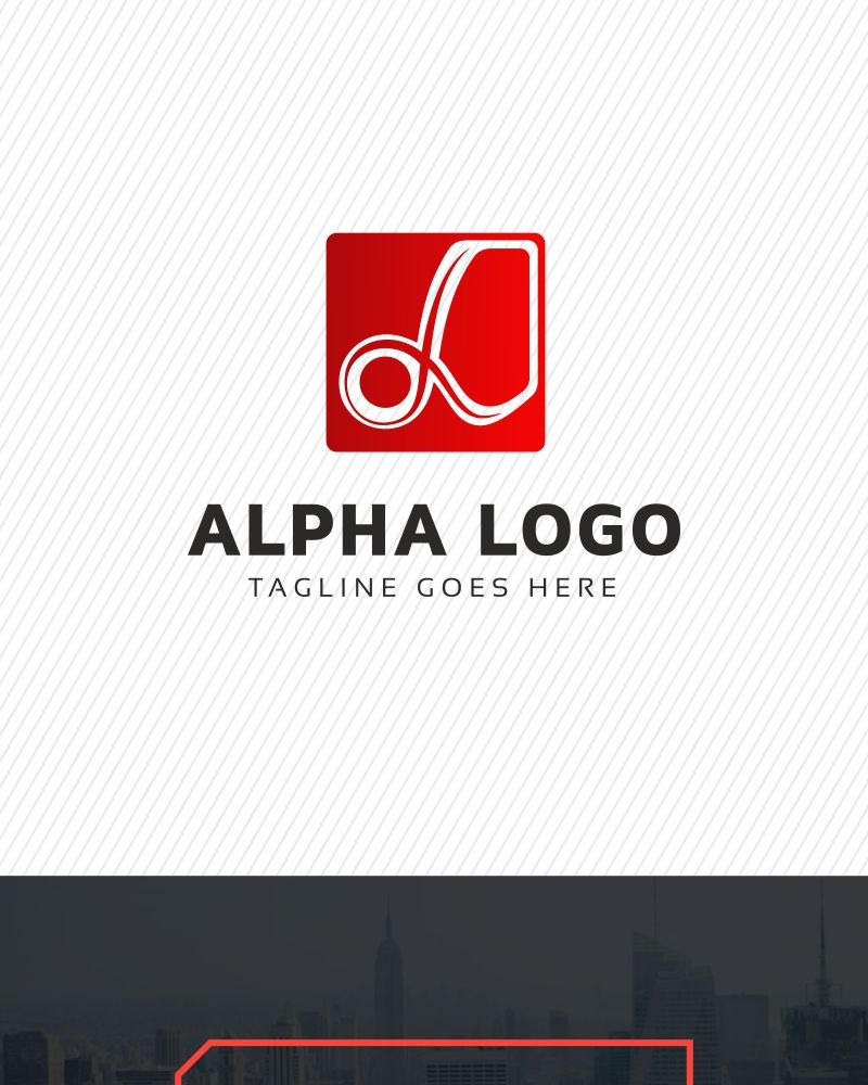 Alpha Logo Template #71614 - TemplateMonster