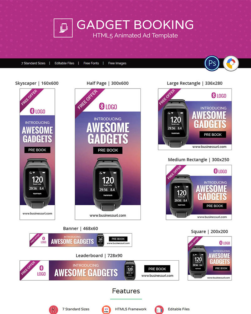 Shopping & E-commerce | Fashion Accessories Animated Banner