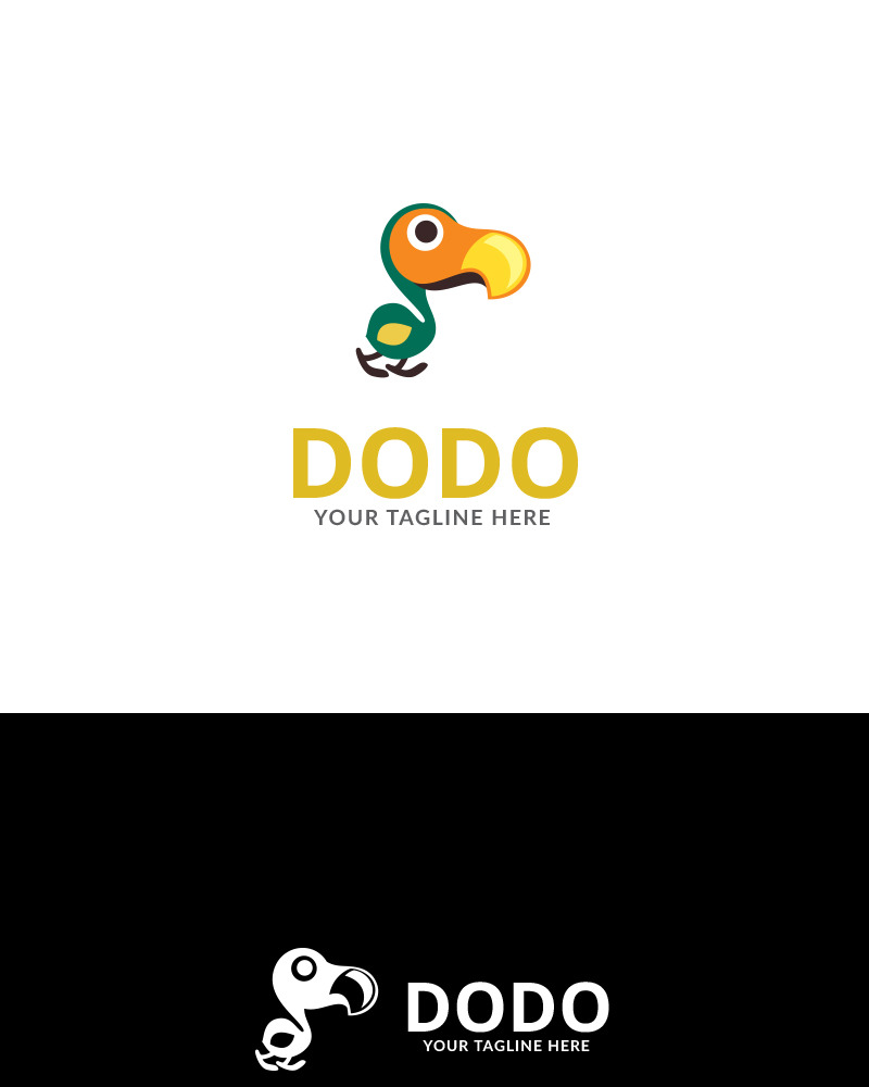 Dodo Logo Template #72083 - TemplateMonster
