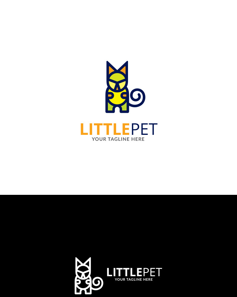 Little Pet Logo Template #72065 - TemplateMonster