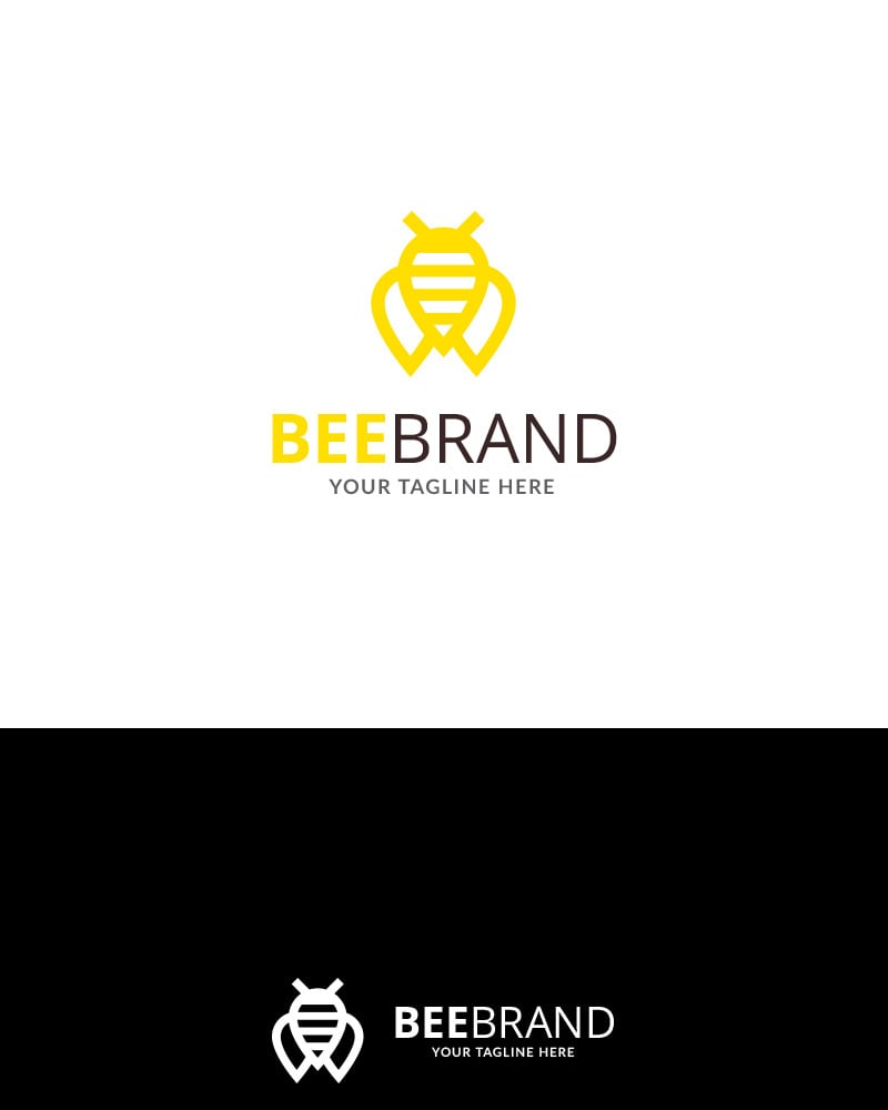Bee Brand Design Logo Template #72134 - TemplateMonster