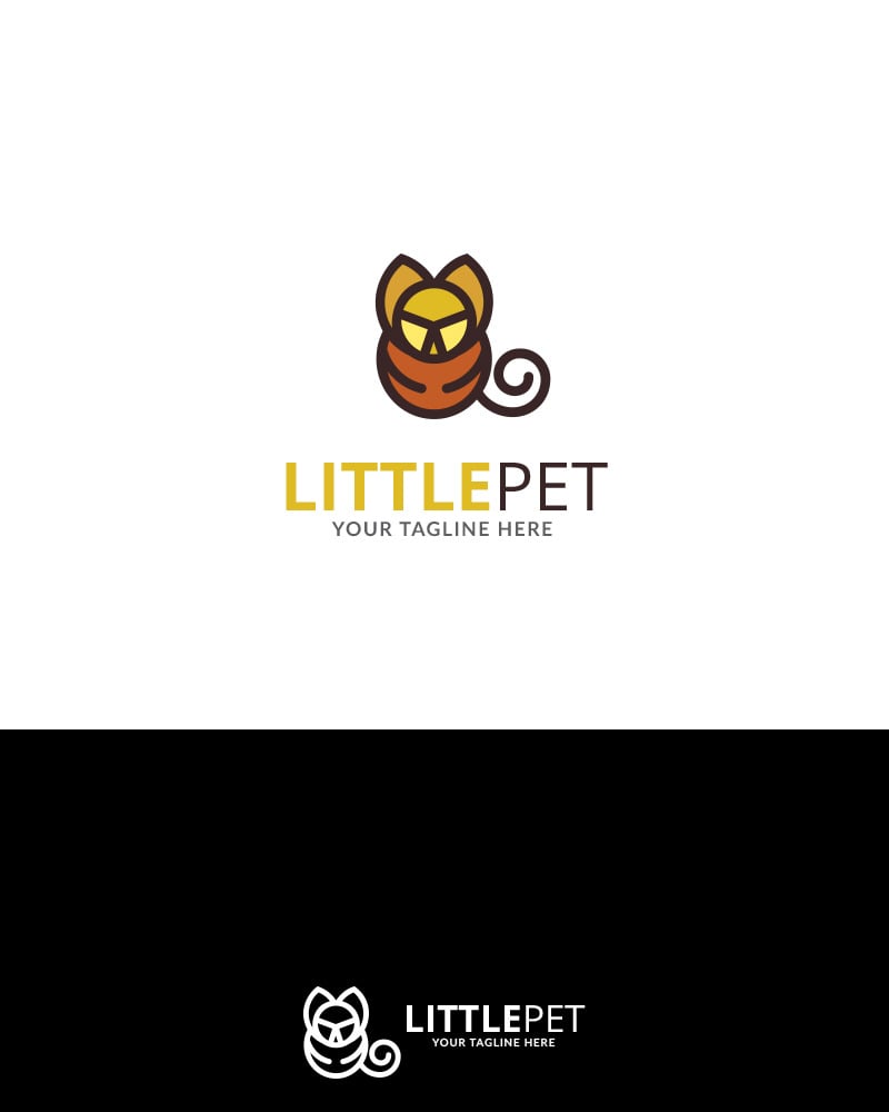 Little Pet Logo Template #72152 - TemplateMonster