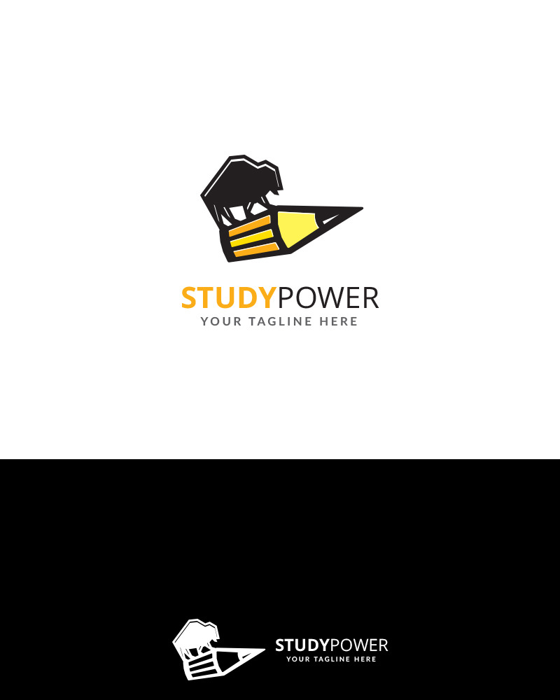 Study Power Logo Template #72108 - TemplateMonster