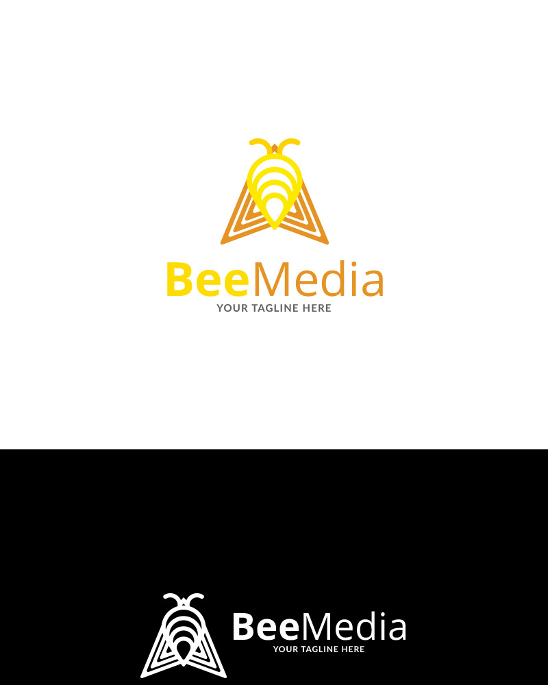 Bee Trade Brand Logo Template #73342 - TemplateMonster
