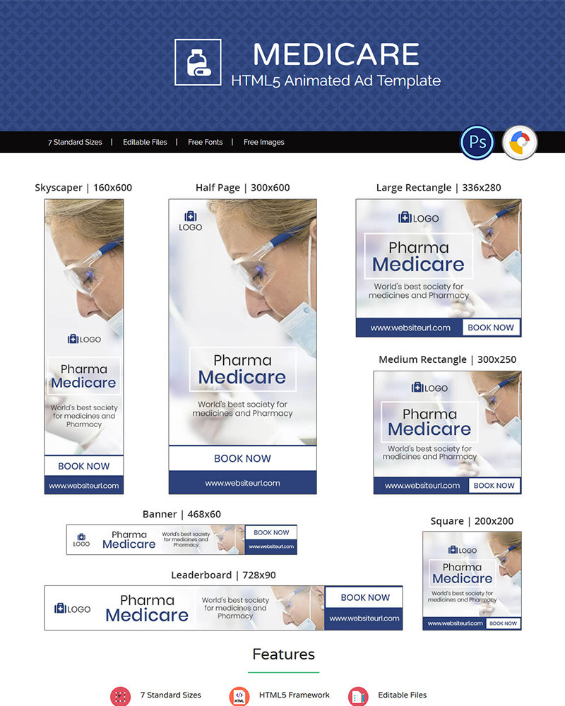 Gesundheit & Fitness | Medicare Ad Animated Banner