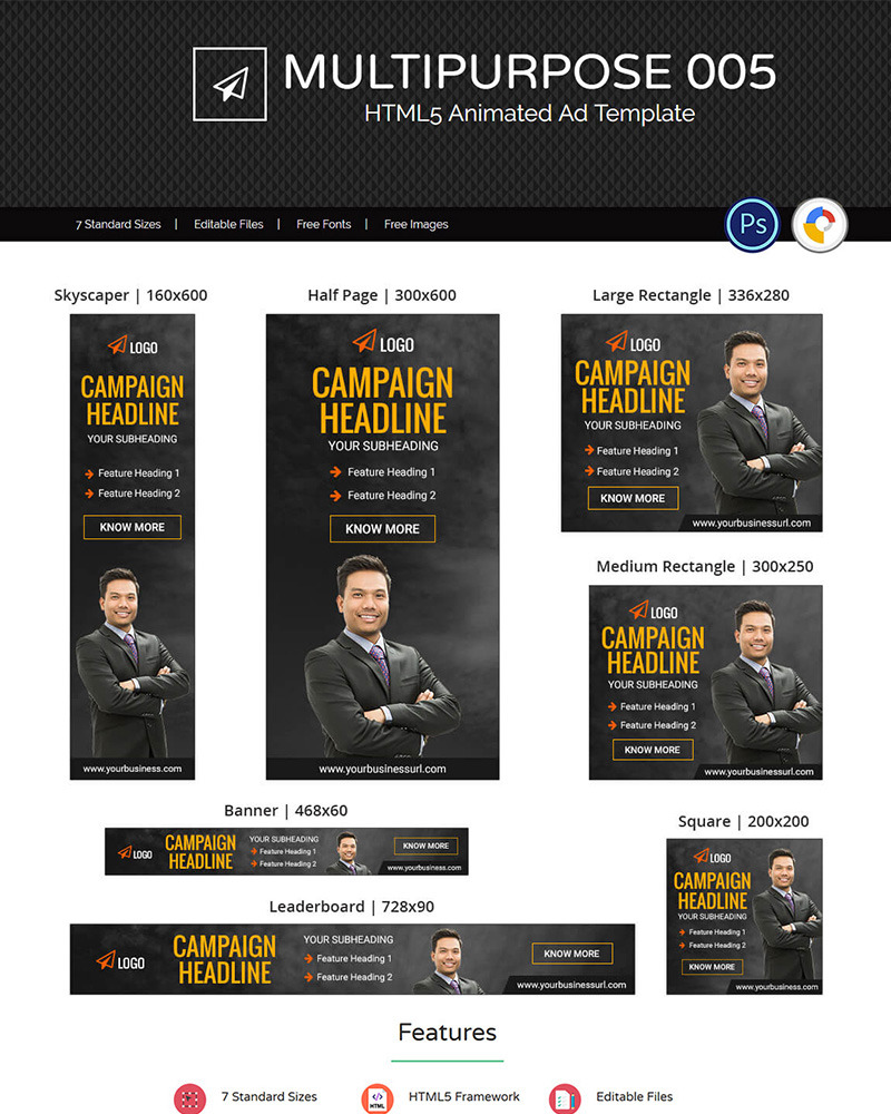 Multipurpose Banner (MU005) Animated Banner - TemplateMonster Multipurpose Banner (MU005) Animated Banner - TemplateMonster