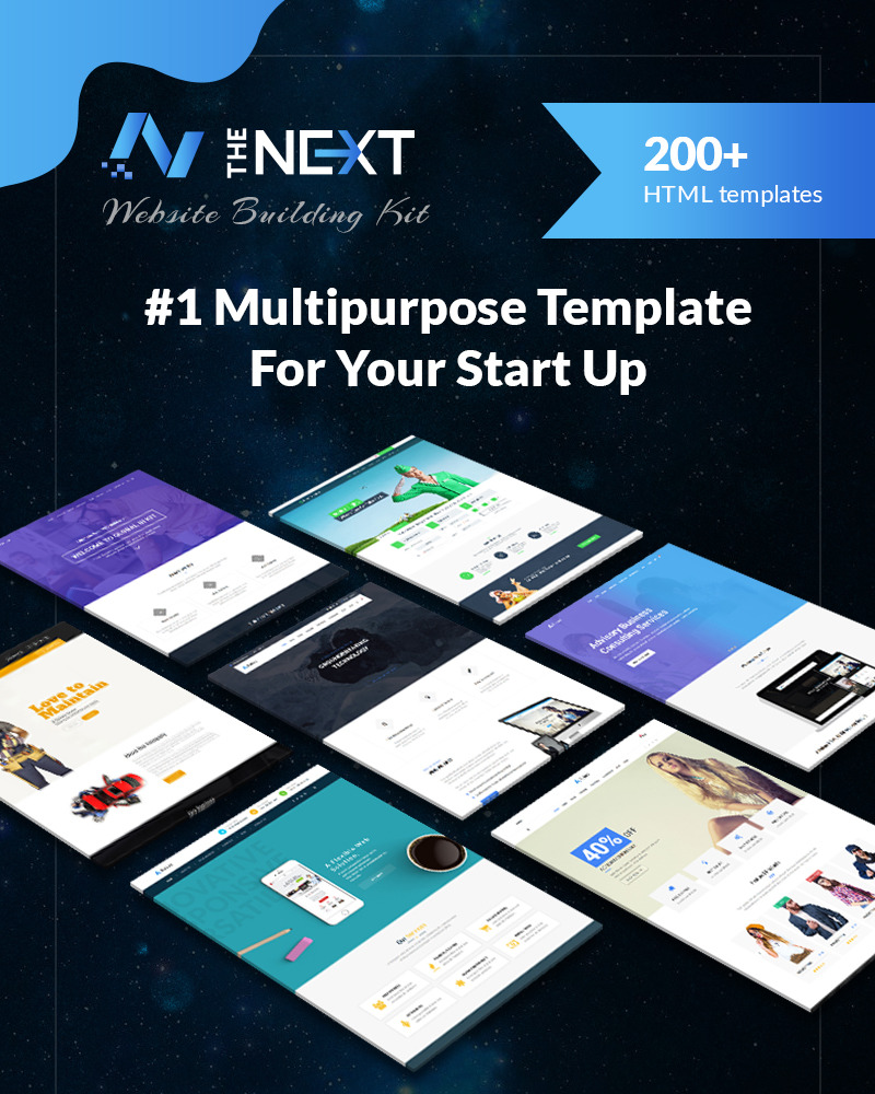 The Next - creative multipurpose HTML template