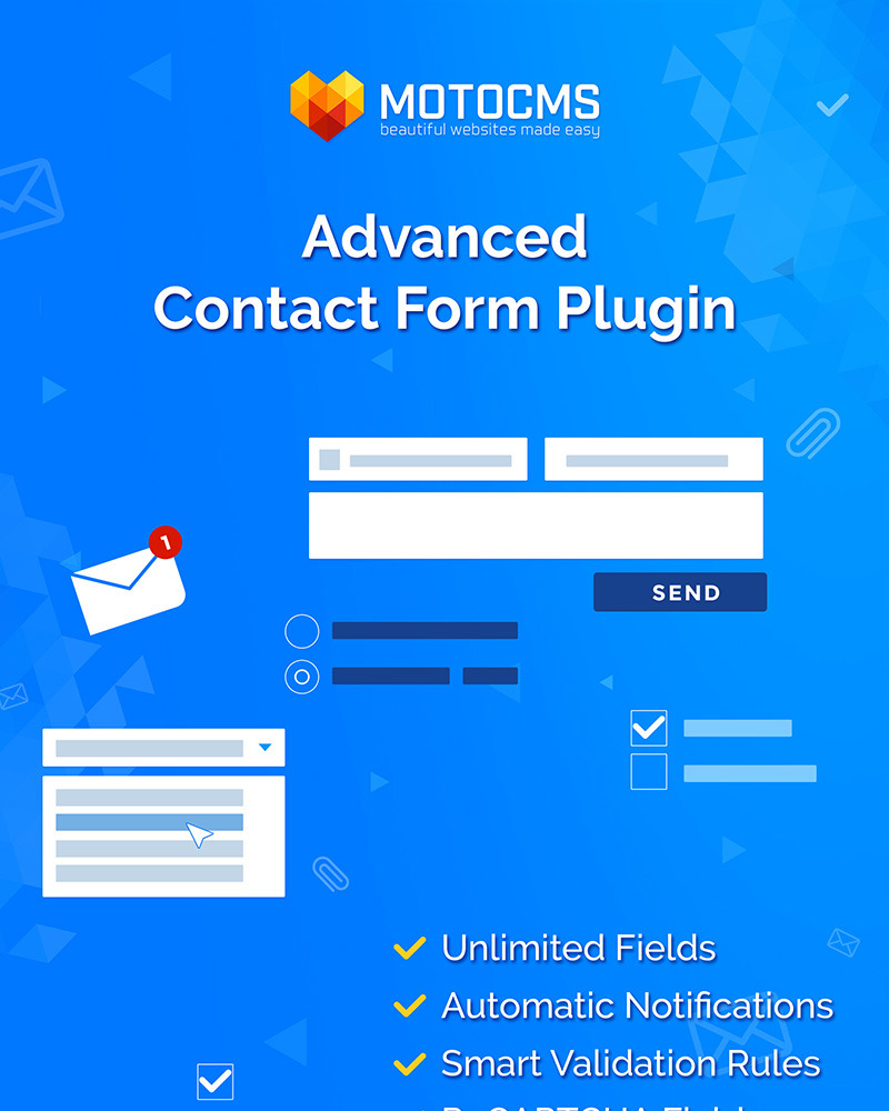 Advanced Contact Form MotoCMS Plugin - TemplateMonster