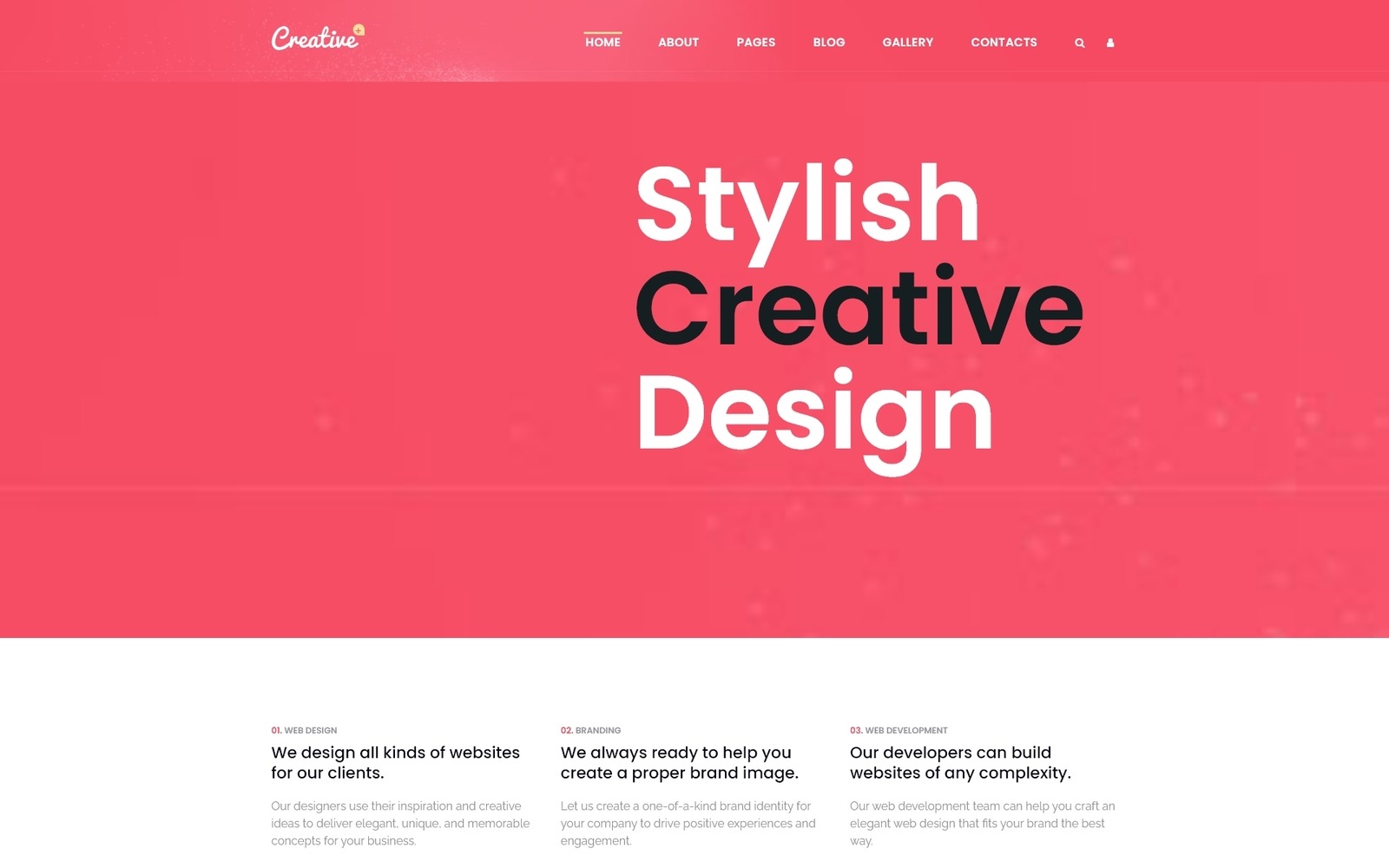 Creative - Web Design Studio Joomla Template