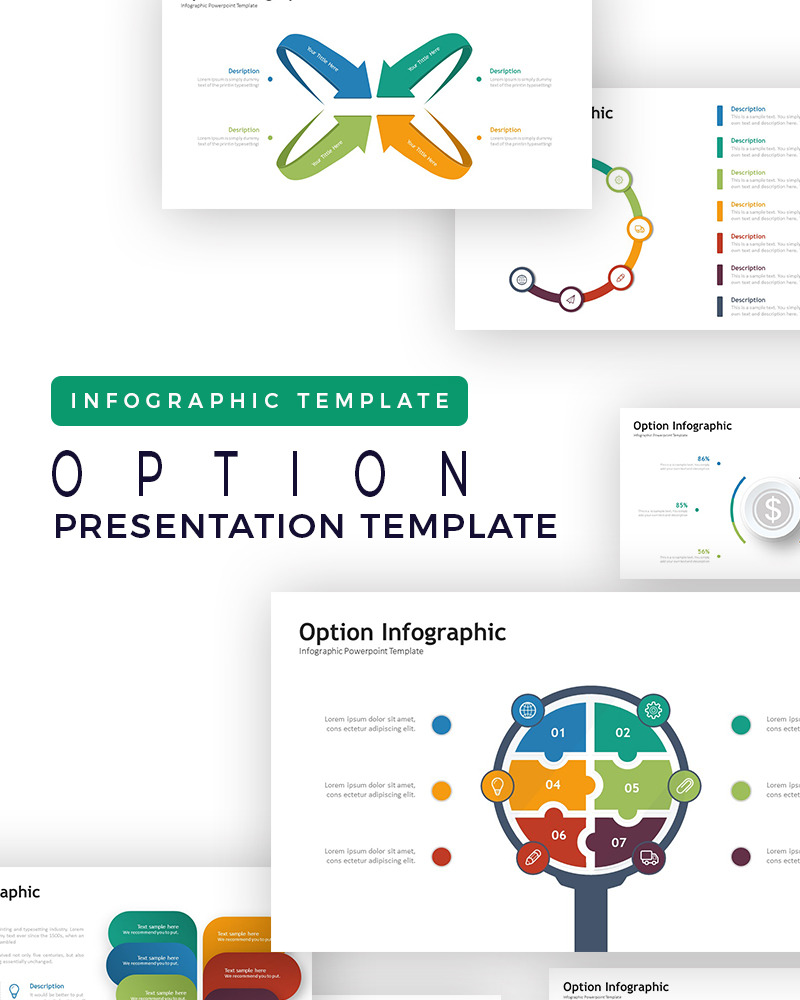Option Presentation - Infographic PowerPoint template