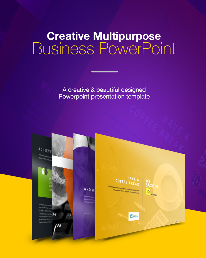 Creative Multipurpose Business PowerPoint template