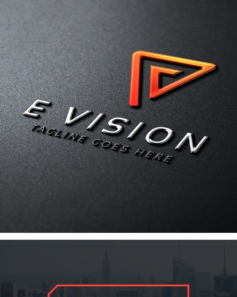 E Vision - E Letter Logo Template #74084 - TemplateMonster