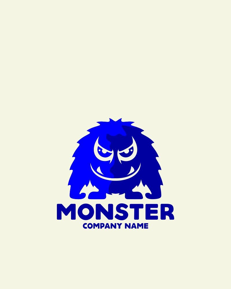 Monster Logo Template #74498 - TemplateMonster
