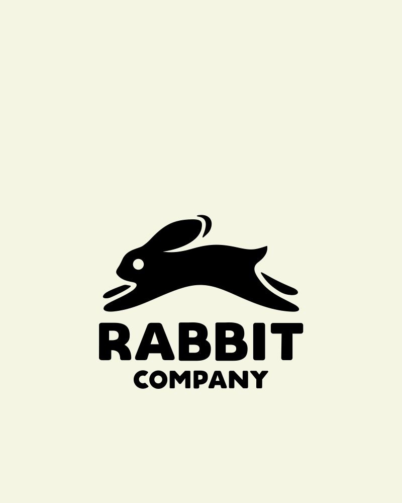 Rabbit Logo Template #74519 - TemplateMonster