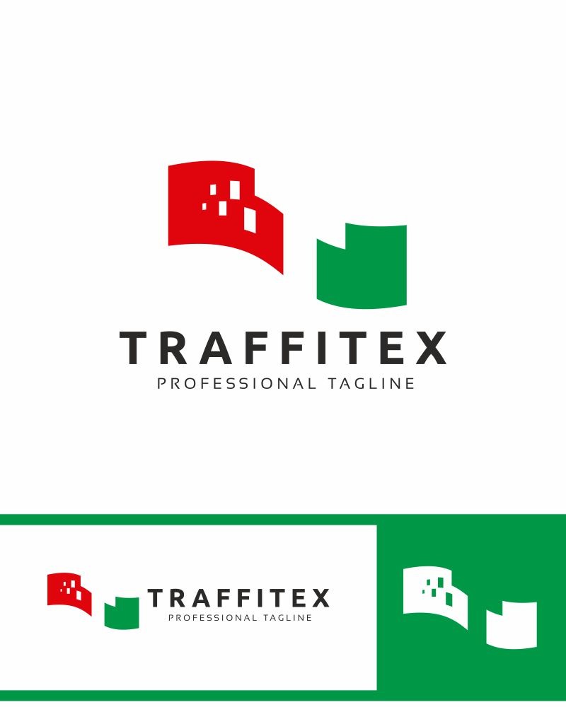 Traffitex T Letter Logo Template #74582 - TemplateMonster