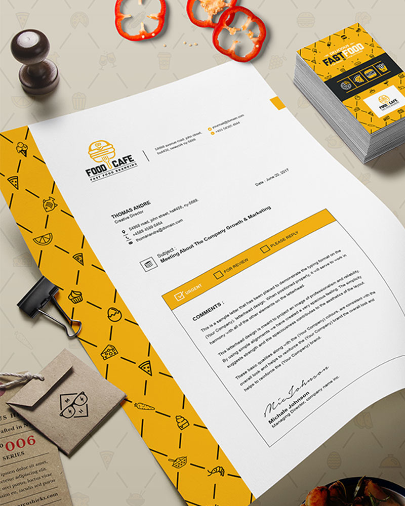 Fax Paper - Corporate Identity Template - TemplateMonster