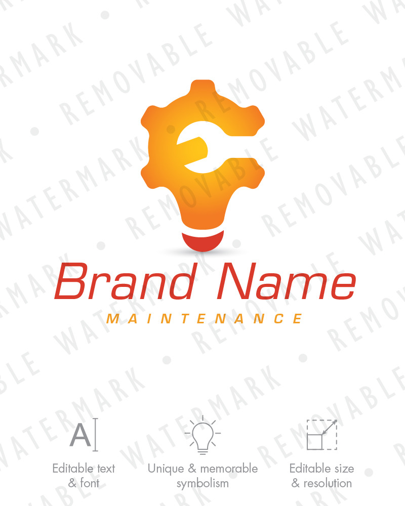 Smart Maintenance Logo Template #75057 - TemplateMonster