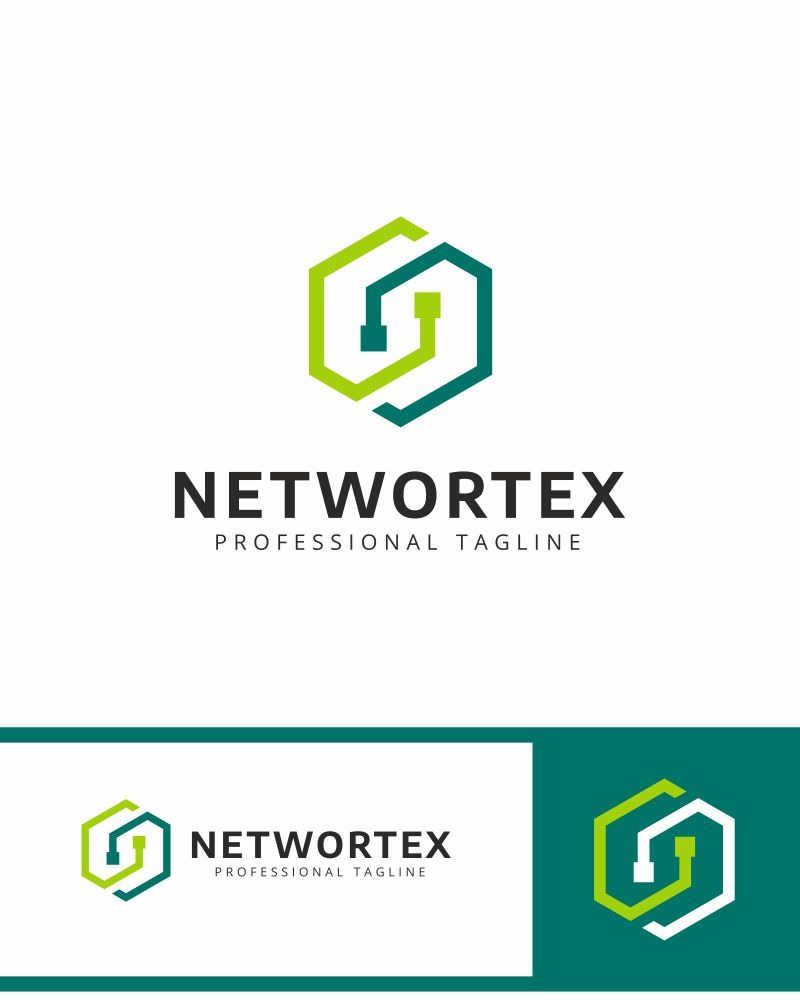 Network Logo Template #75497 - TemplateMonster