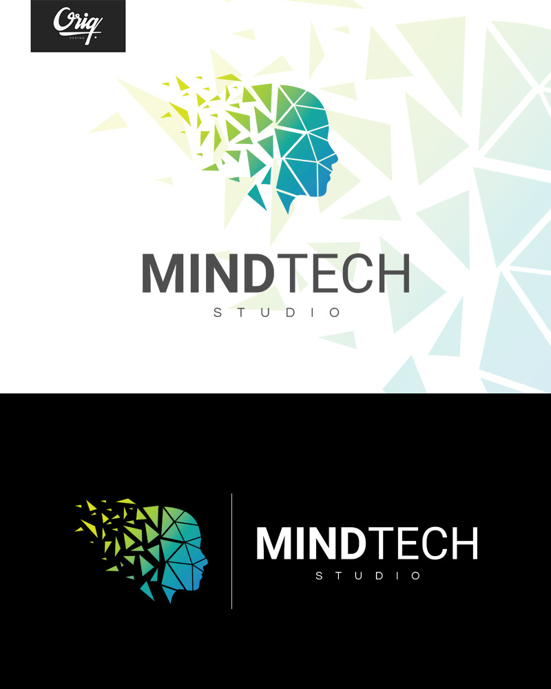 Mind Tech Logo Template #75584 - TemplateMonster