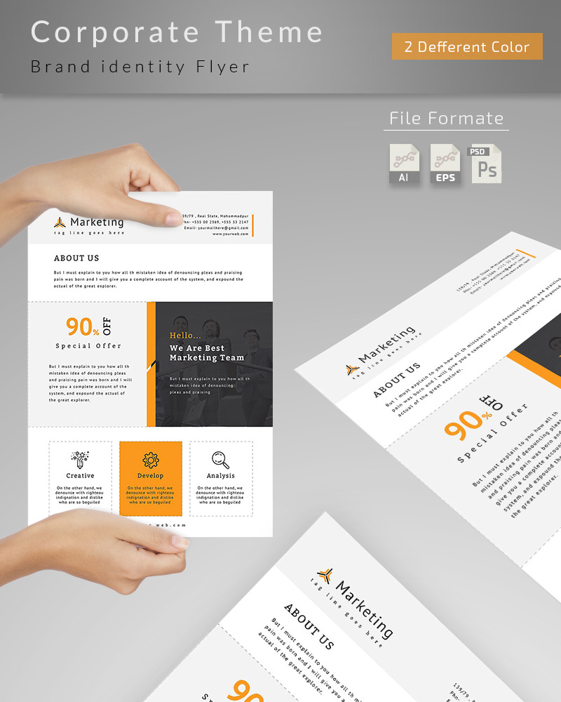 Multifunctional Business Flyer - Corporate Identity Template
