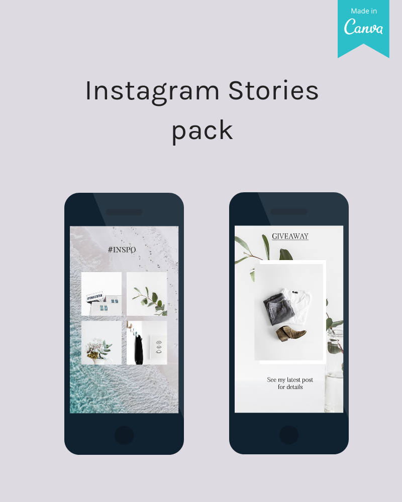 CANVA Fresh Insta Stories Social Media Template