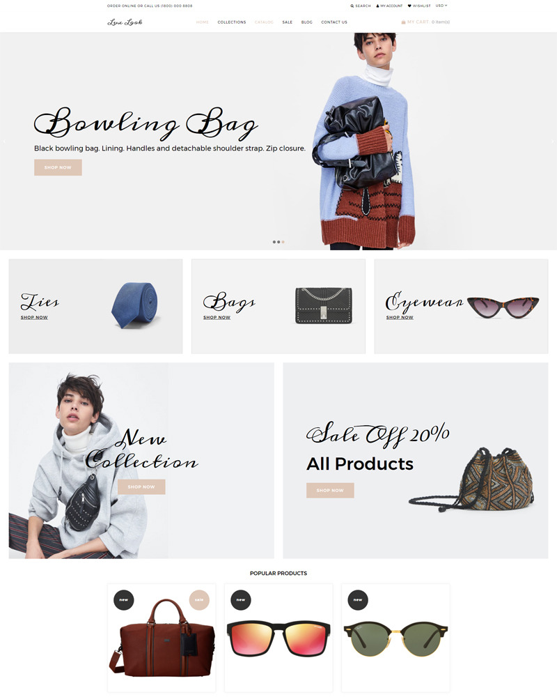 Lux Look - Accessories Elegant Shopify Theme