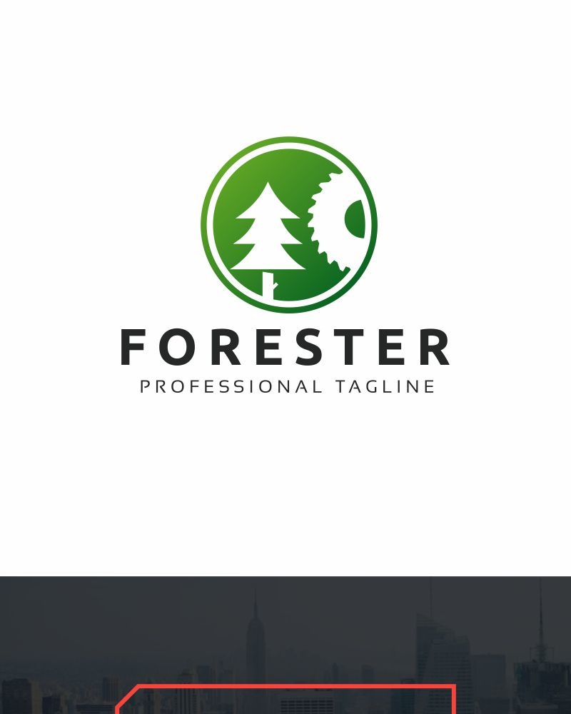 Forester Logo Template #76400 - TemplateMonster