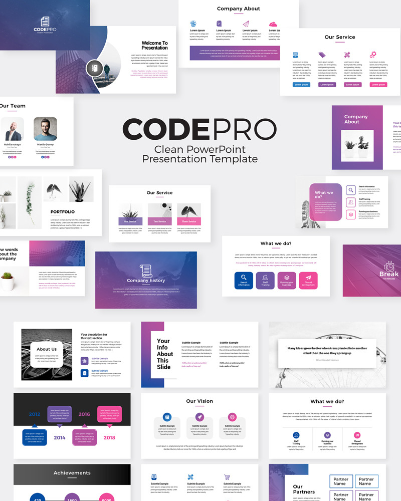 Creative Business Presentation PowerPoint template Creative Business Presentation PowerPoint template