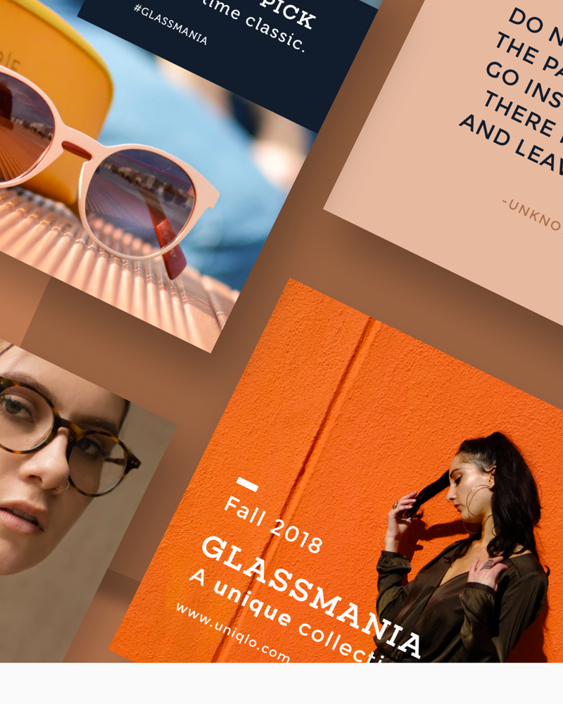 9 Trendy Instagram Posts Social Media Template