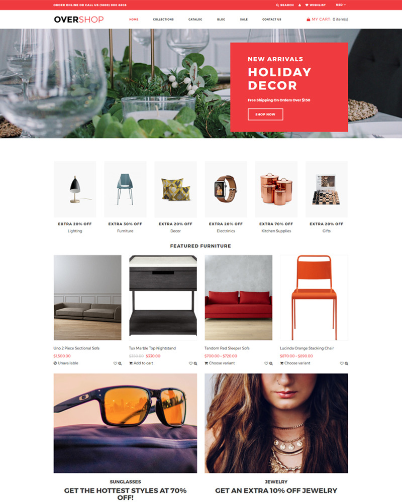 Overshop - Wholesale Store Modern Shopify Theme