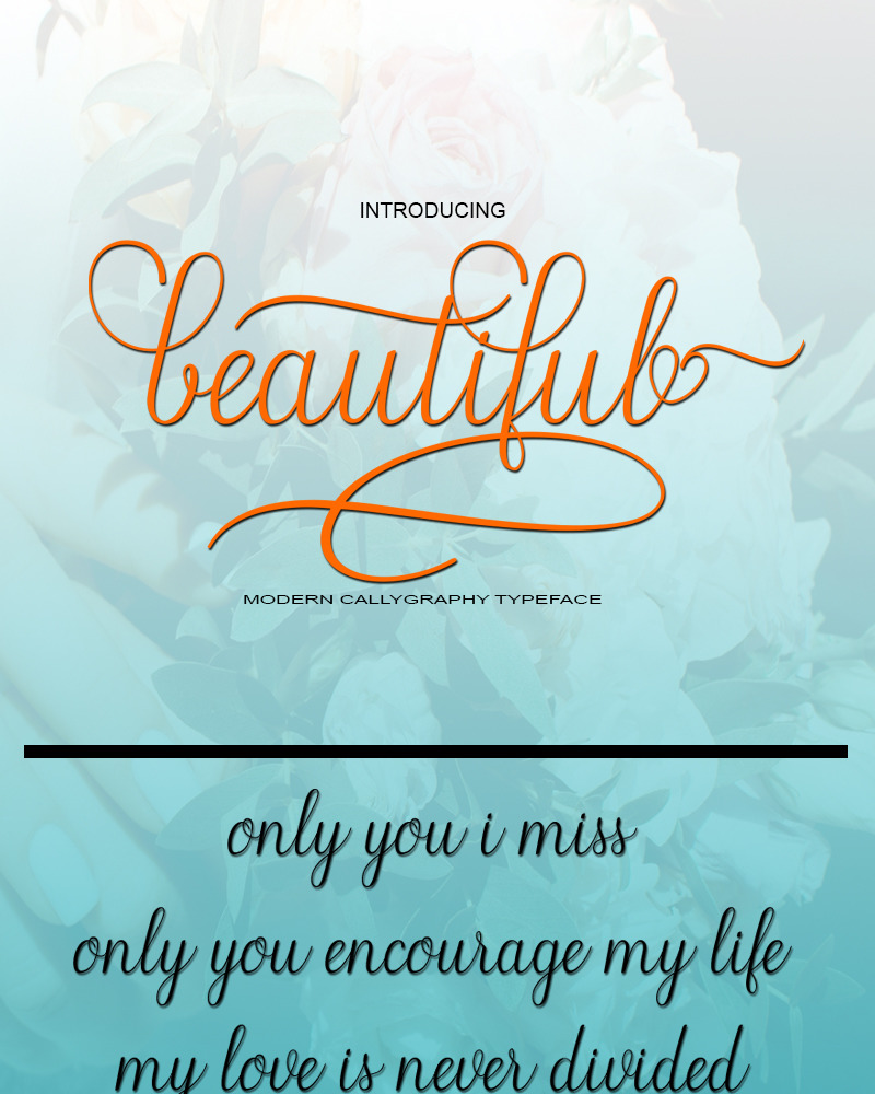 Belle police cursive #77083 - TemplateMonster