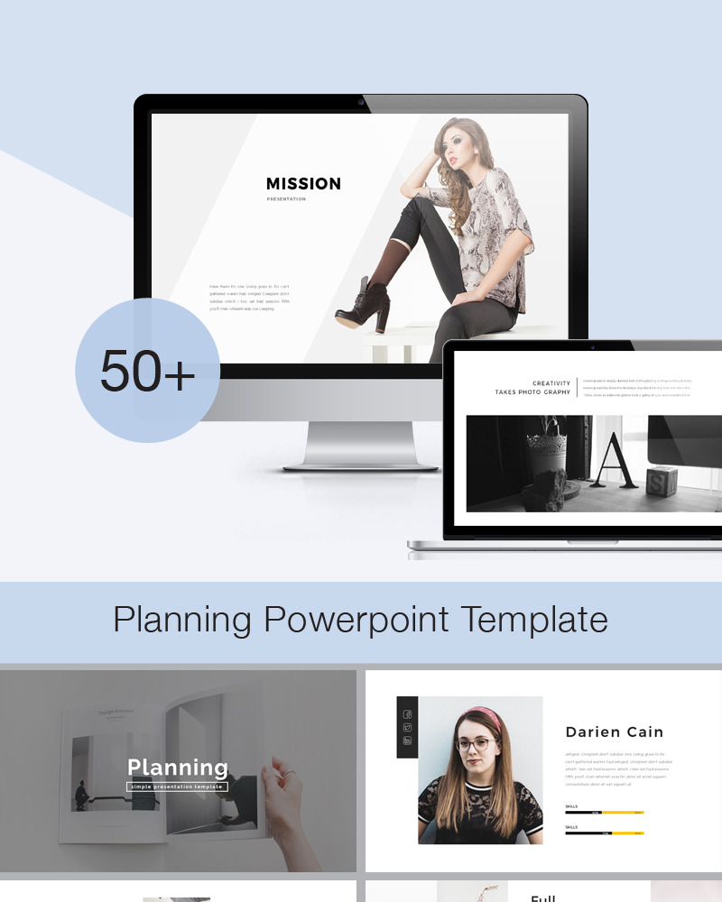 Planning PowerPoint template #77891 - TemplateMonster