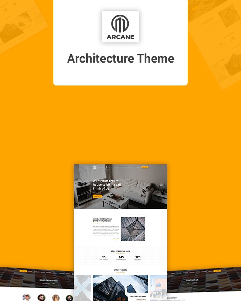 Arcane PSD Template #77922 - TemplateMonster