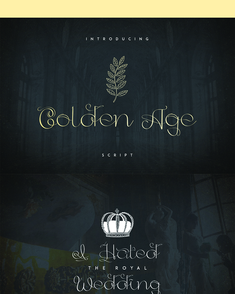 Golden Age Font #77908 - TemplateMonster