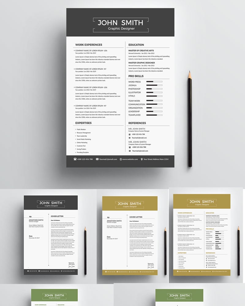 John Smith Resume Template #77935 - TemplateMonster