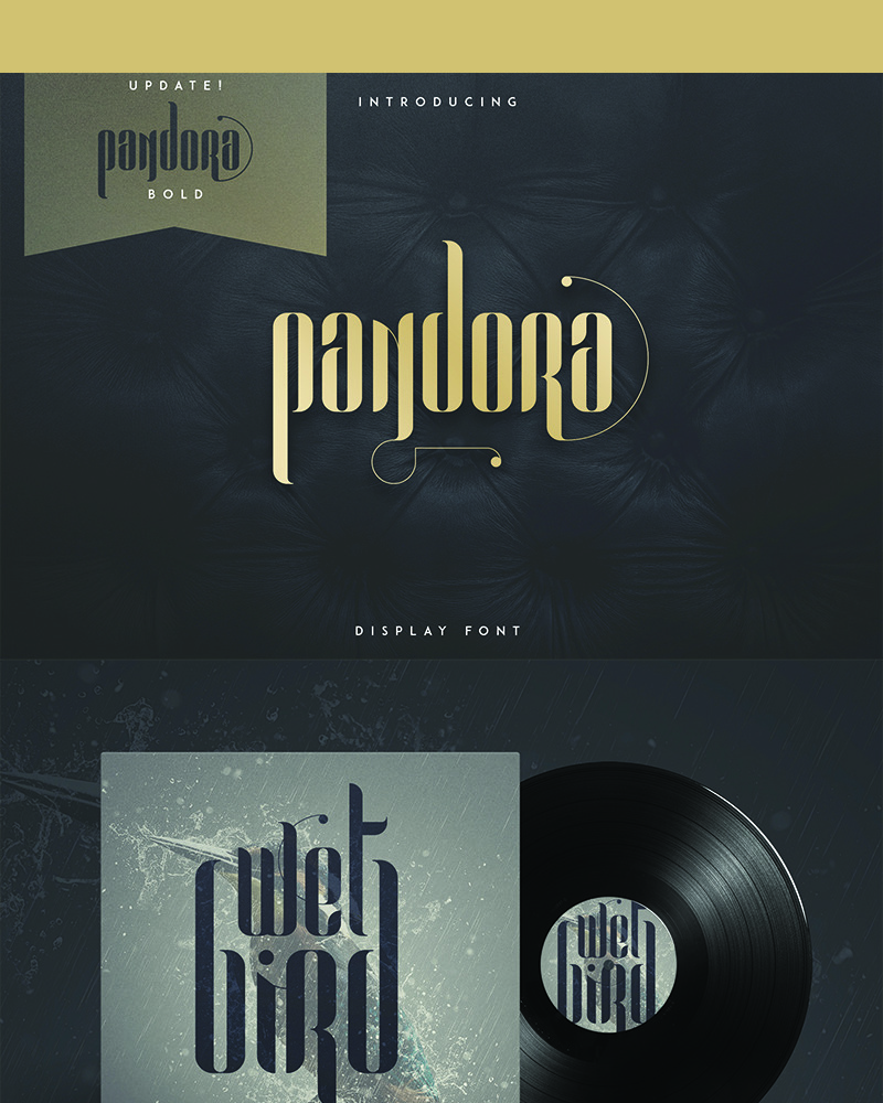 Pandora Font #77997 - TemplateMonster