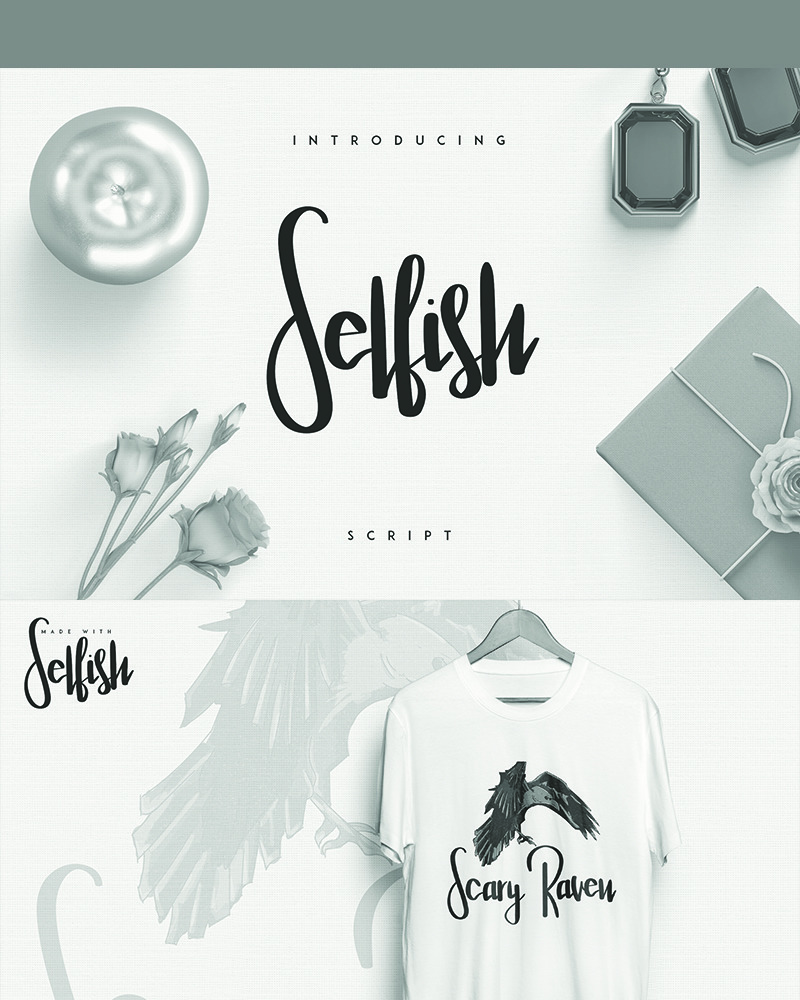 Selfish Font #77991 - TemplateMonster