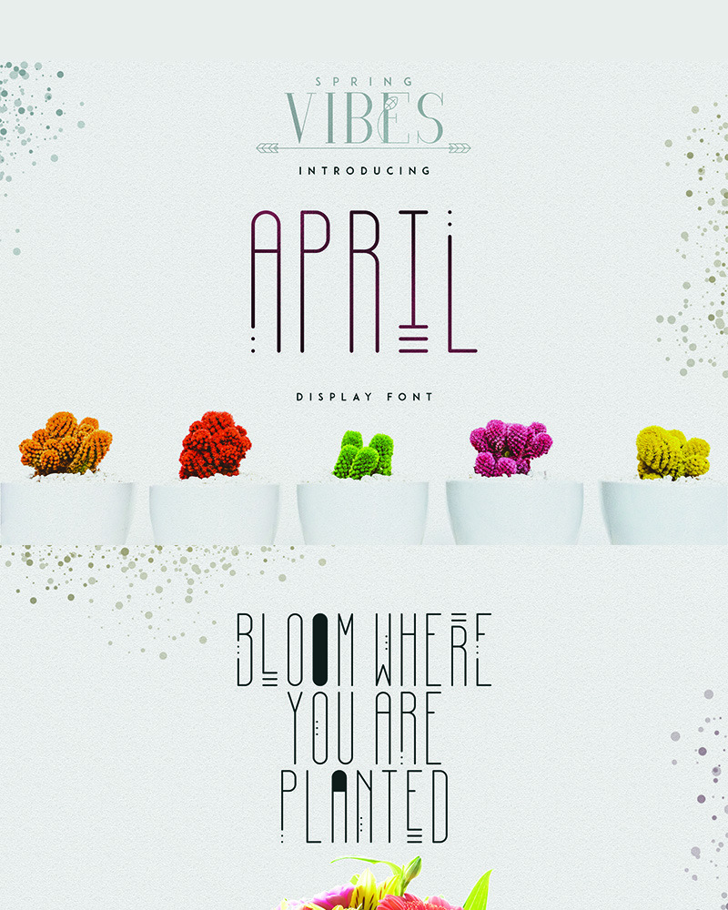 April Font #78023 - TemplateMonster