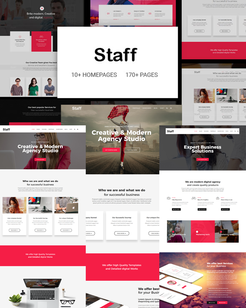 Staff - Responsive Business Joomla 5 Template