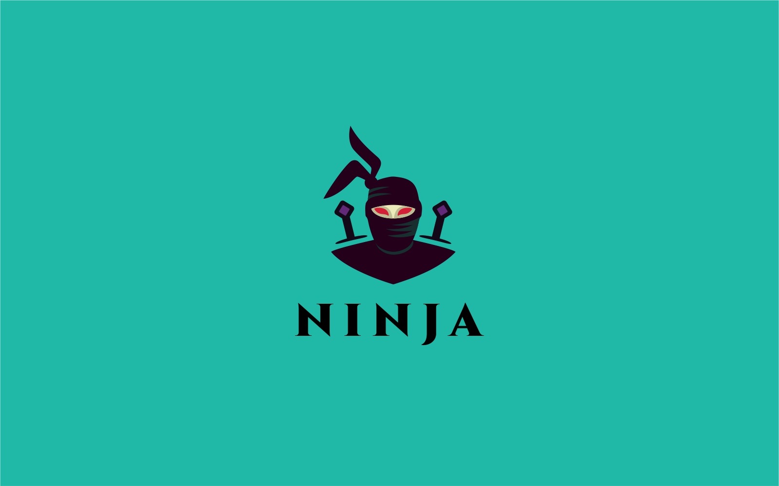 NInja Logo Template #78270 - TemplateMonster
