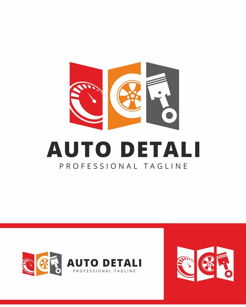 Auto Parts Logo Template #78589 - TemplateMonster